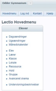 Lectio – Odder Gymnasium